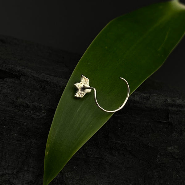 Antique Lotus Nose Pin – Gypsy Maal