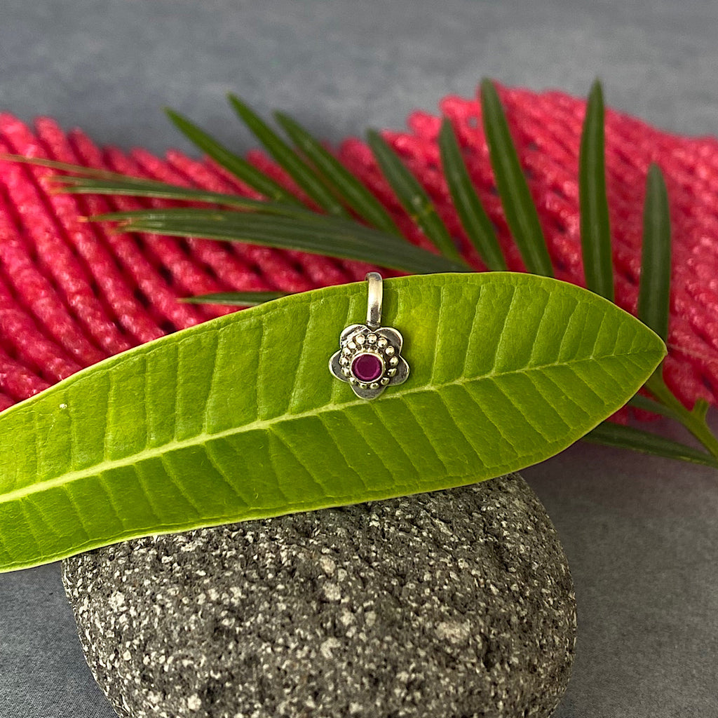 Ruby Flower Nose Clip-On – Gypsy Maal