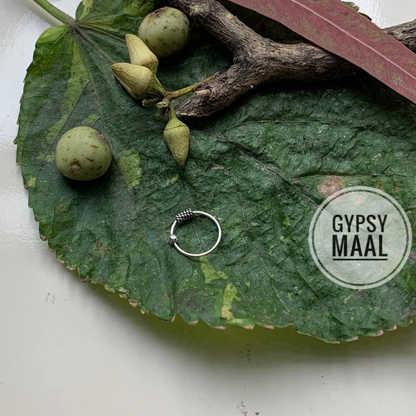 Spiral Loop Nose Ring – Gypsy Maal