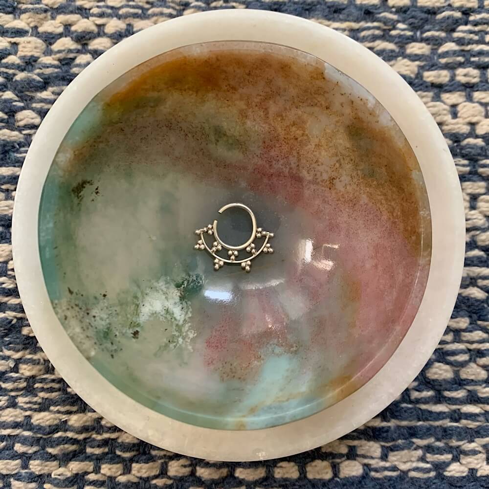 Double layered septum ring – Gypsy Maal