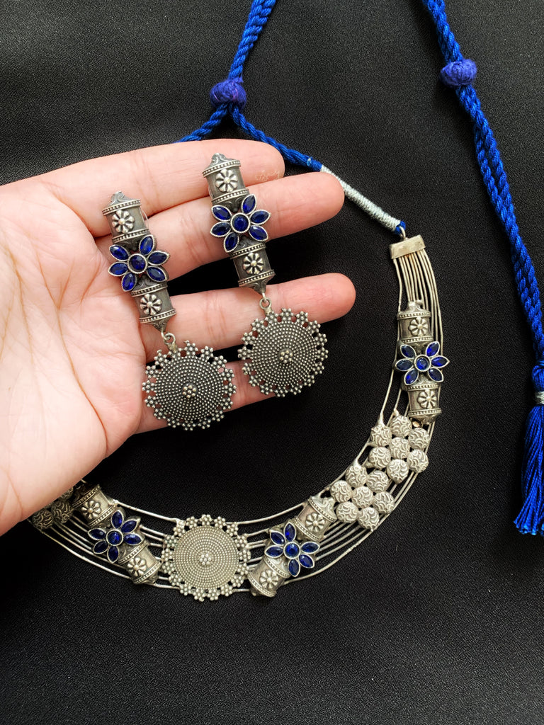 Blue Choker Set – Gypsy Maal