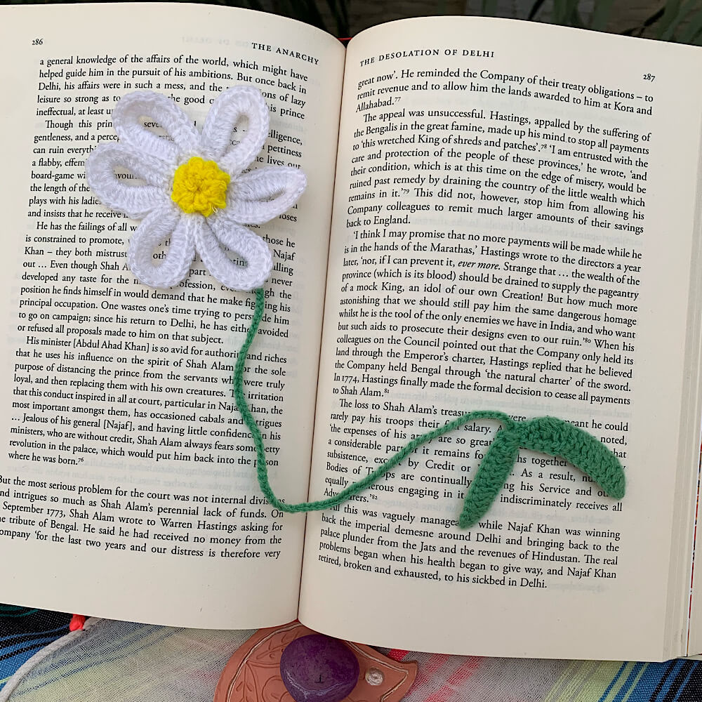 Daisy Bookmark – Gypsy Maal